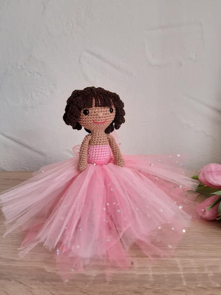 Dina.gurumi Mixed Race Princess Doll PDF Pattern With 4 Different ...