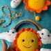 Cloudy Rainbow Rattle Set (cloud+sun) Pattern in English - Etsy