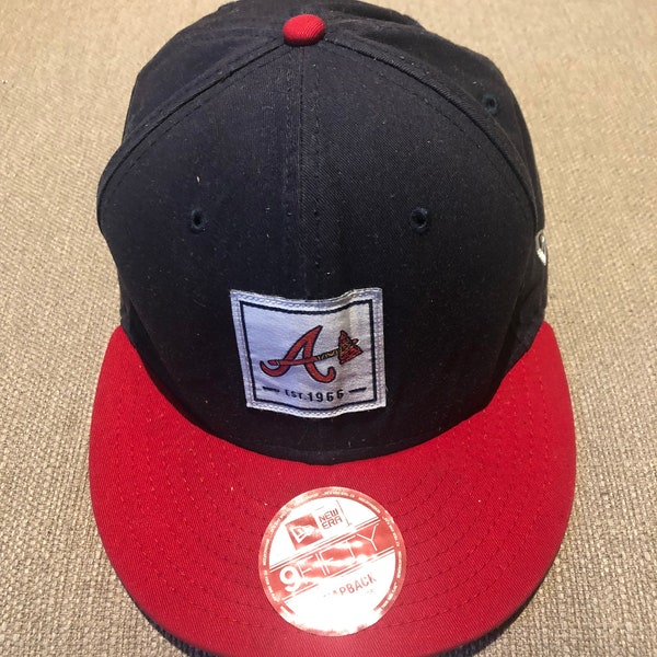 Atlanta Braves Vintage Hat - Etsy