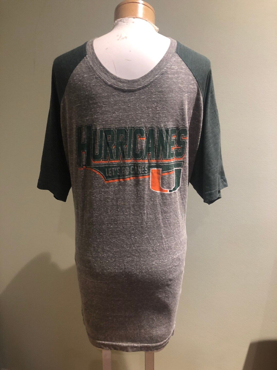 University of Miami Hurricanes T-shirt - Etsy