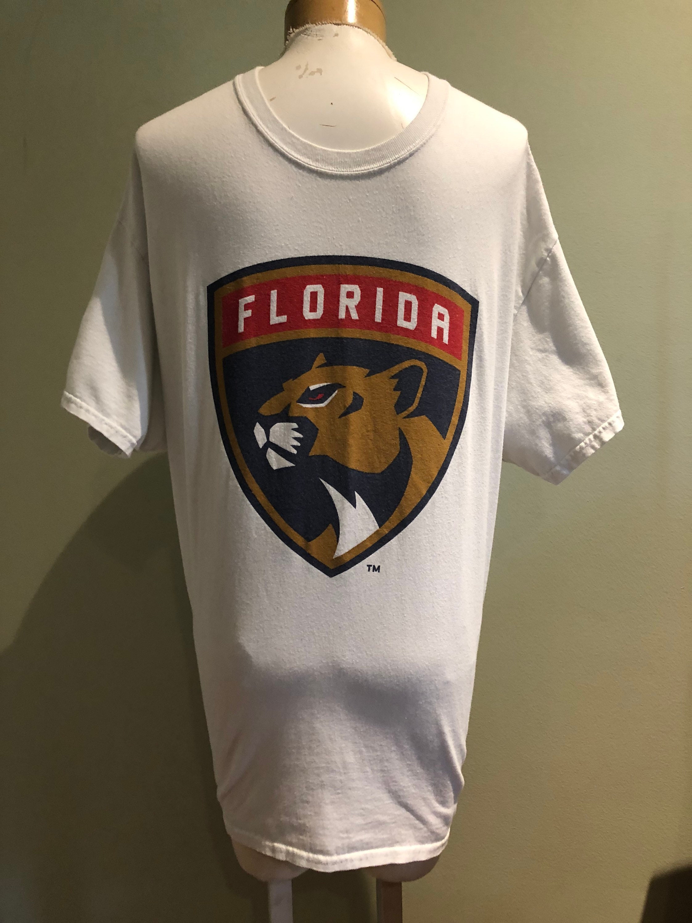 Vintage Florida Panthers National Hockey League T Shirt Etsy