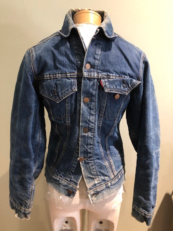 Levi Blanket Lined Denim Jacket at Isabella Embry blog