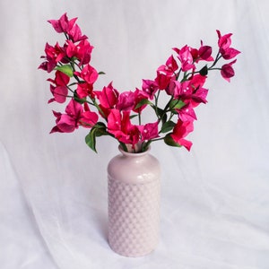 Bougainvillea Paper Flowers Stems, Crepe Paper Flowers Arrangements ...
