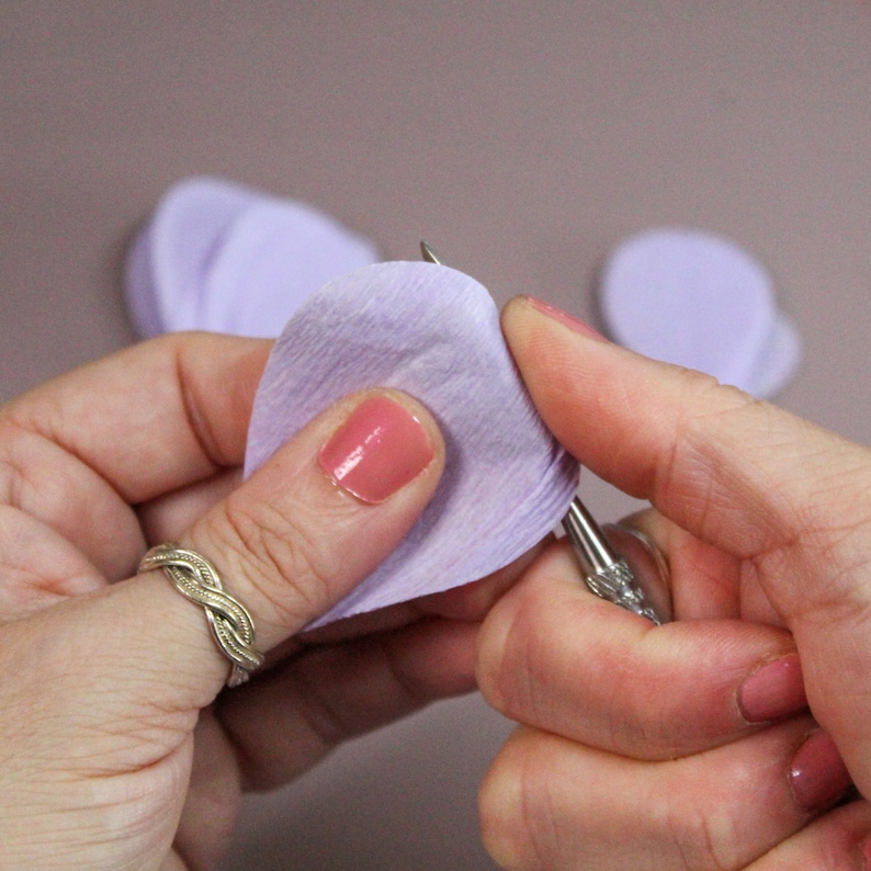 Set of Crepe Paper Flowers Tutorials Paper Flowers Templates - Etsy