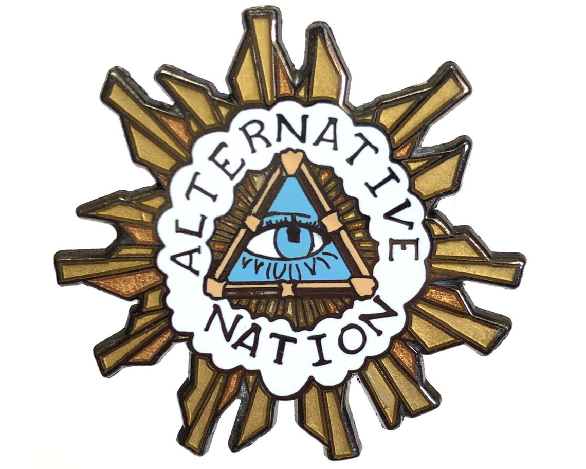 Enamel Pin alternative Nation MTV 90s - Etsy