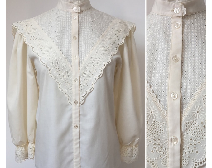 70s Richard Shops Blouse 70s Blouse 70s Peasant Blouse 70s - Etsy UK