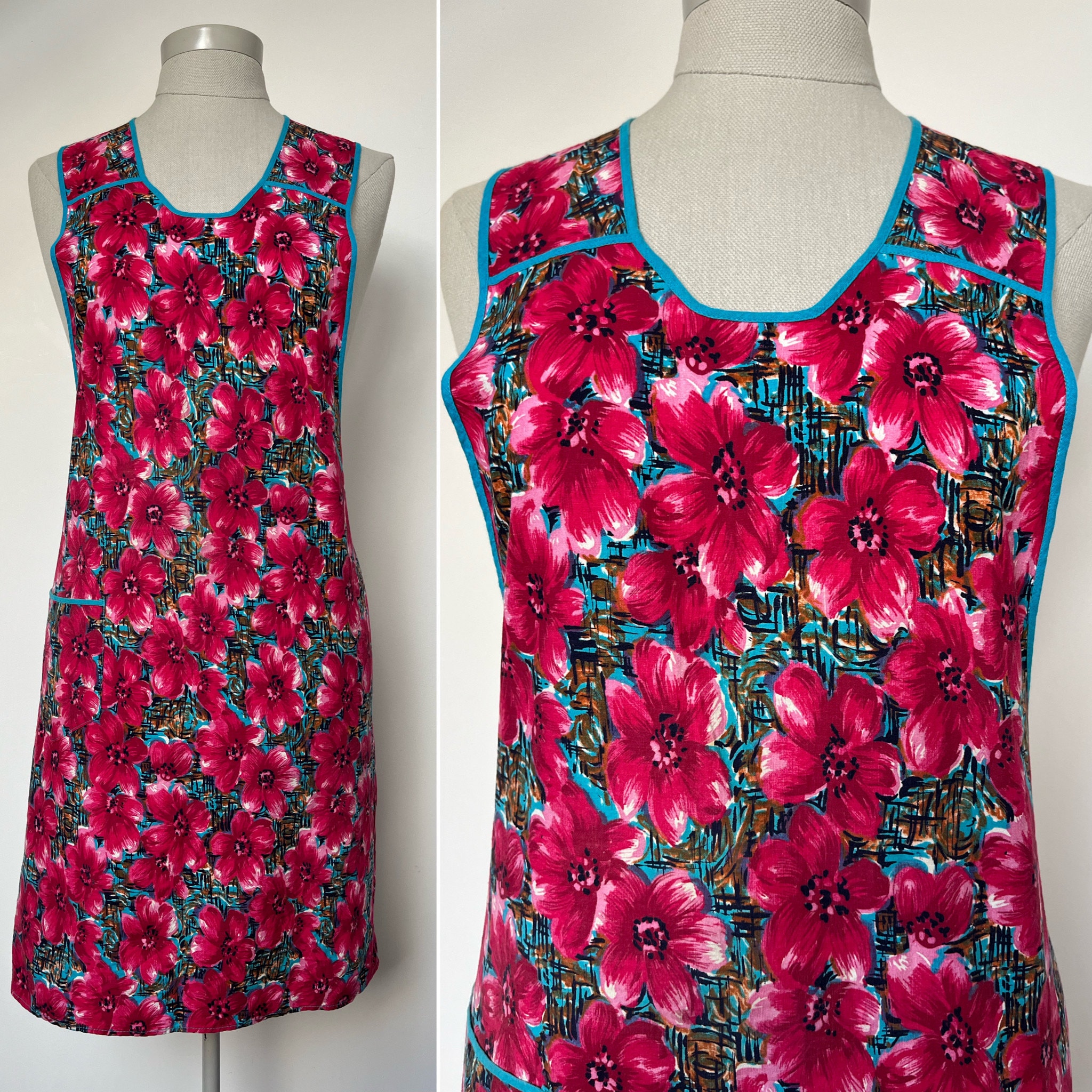 1950s Hostess Apron, 1950s Apron, 1950s Pinnie - Etsy UK