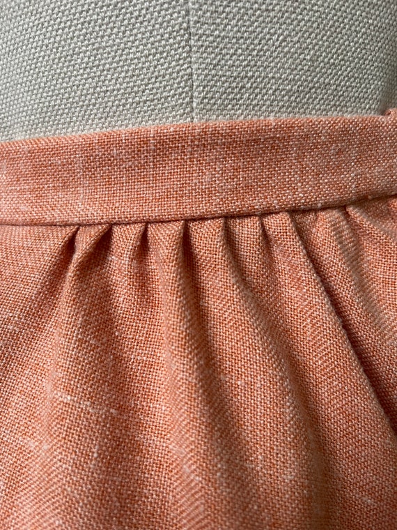 1970s YUKI (Gnyuki Torimaru) Skirt Suit, 1970s Peach … - Gem