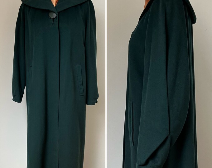1950s LONDON MAID Green Wool Coat, 1950s Wool Coat, 1950s Duster Coat - Etsy
