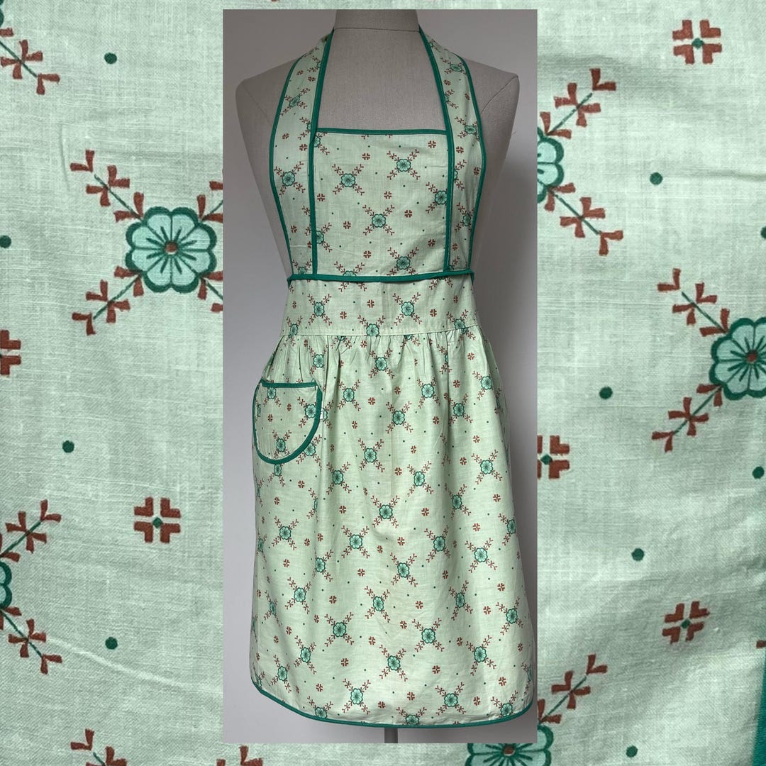 1950s Hostess Apron, 1950s Apron, 1950s Pinnie - Etsy