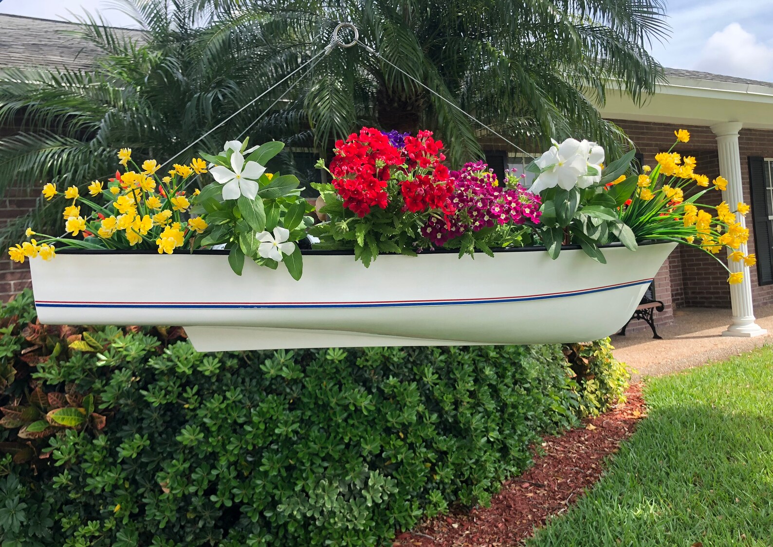 Hanging Nautical Planter, Fiberglass and Gelcoat, No Wood, Will Never ...
