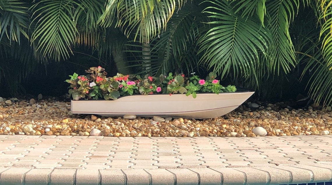 Nautical Planter, Fiberglass and Gelcoat, No Wood, Will Never Rot, No ...