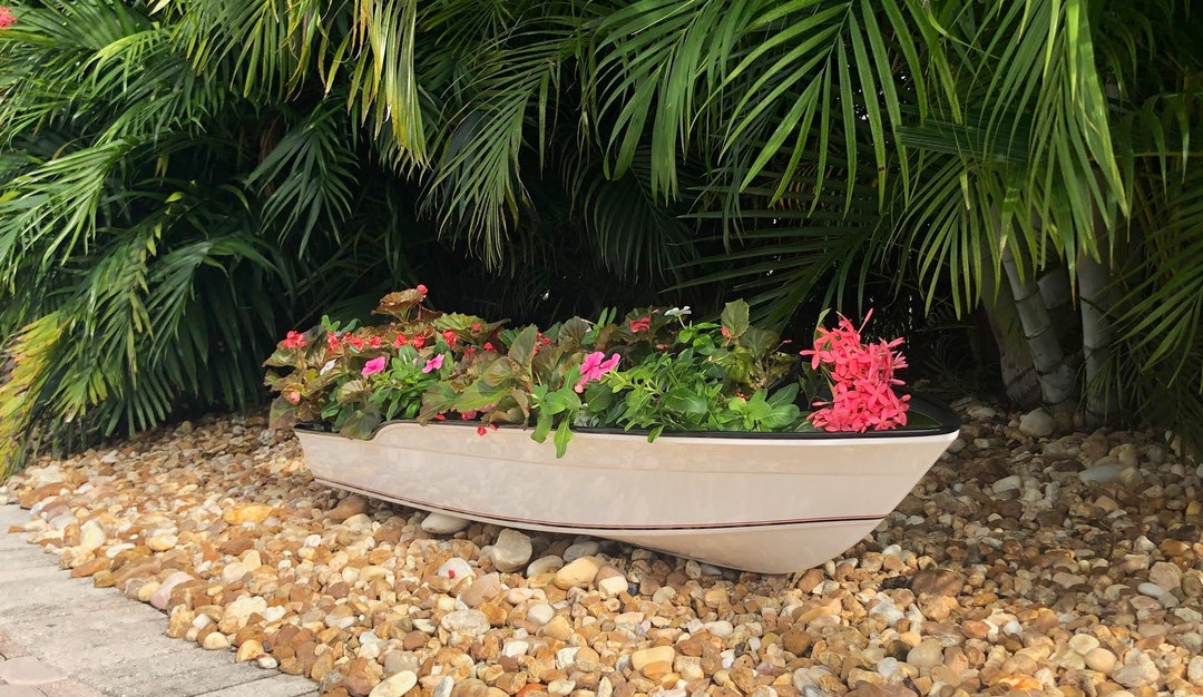 Nautical Planter, Fiberglass and Gelcoat, No Wood, Will Never Rot, No ...