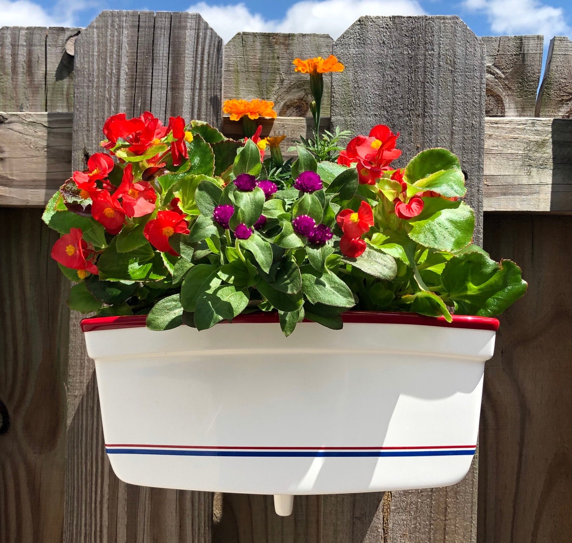 Wall Mounted Nautical Planter, Fiberglass and Gelcoat, No Wood, Will ...