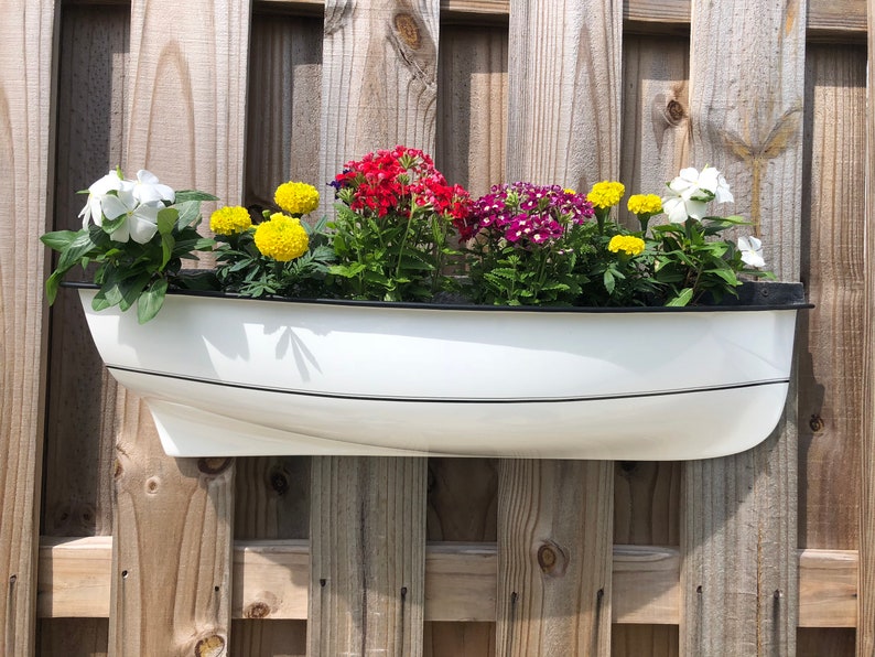 Wall Mounted Nautical Planter, Fiberglass and Gelcoat, No Wood, Will ...