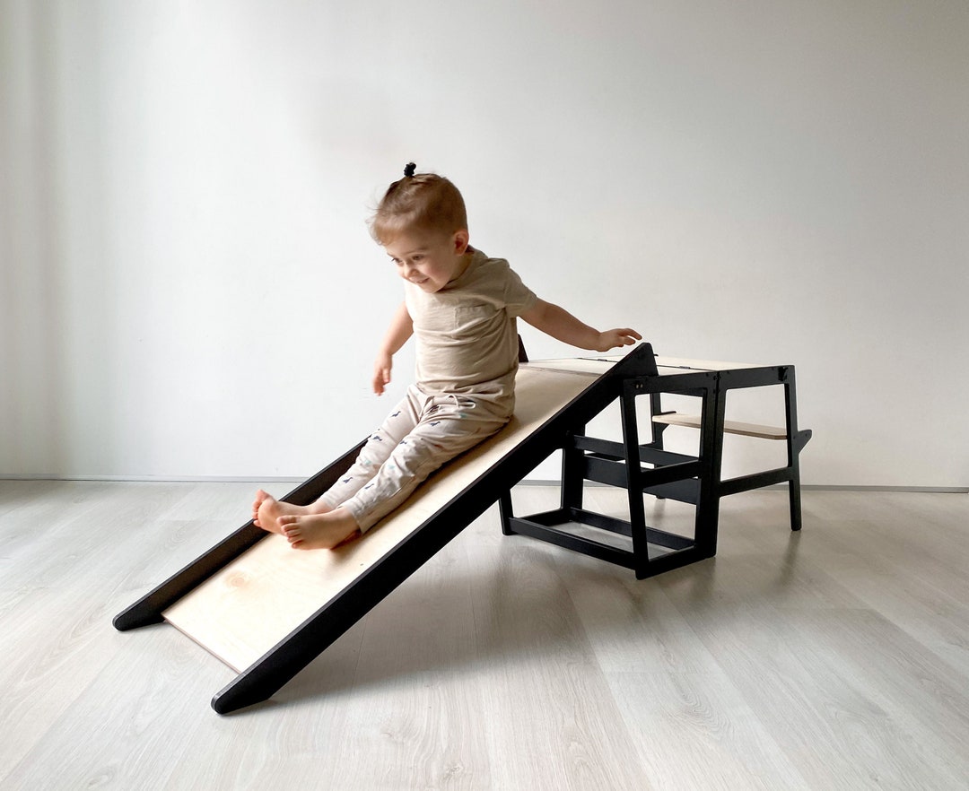 3in1: Slide Helper Tower Table, Convertible Helper Tower, Learning ...