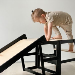3in1: Slide Helper Tower Table, Convertible Helper Tower, Learning ...
