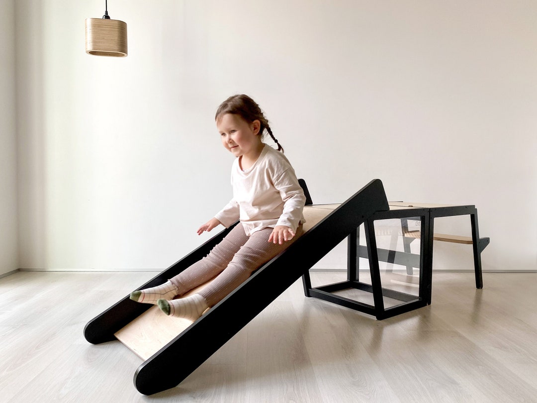 Slide for Pidkids Convertible Learning Stool With Plexiglass, Learning ...