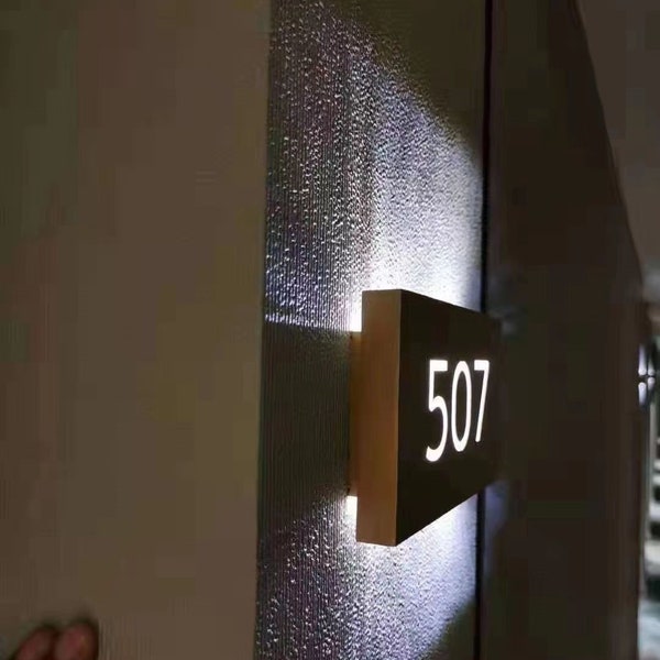 Lighted Address Numbers - Etsy