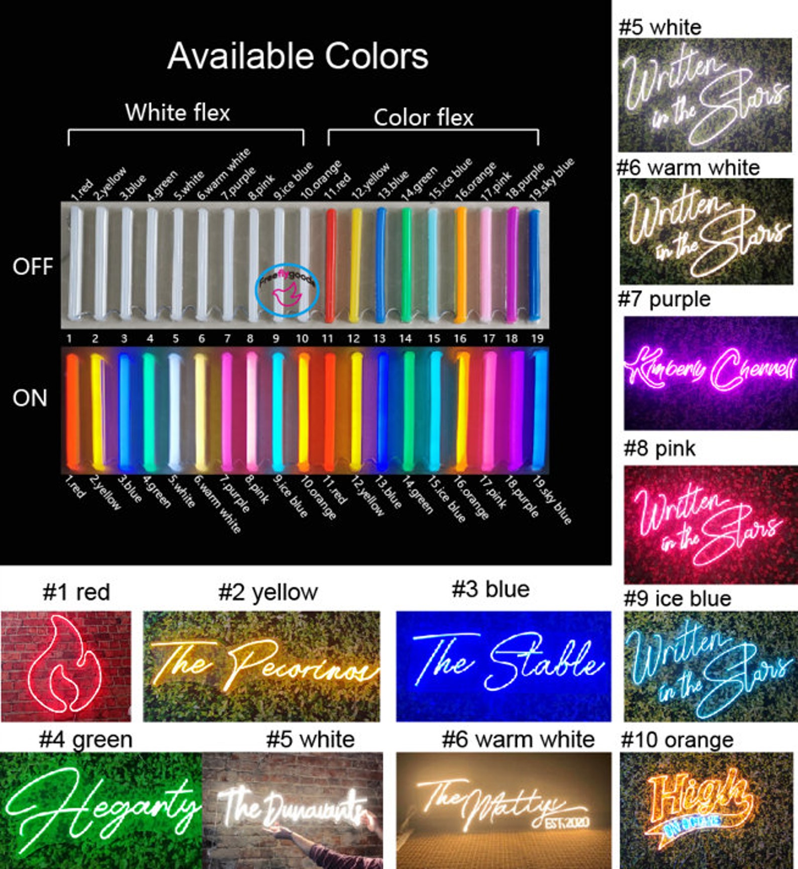 Custom Neon Sign for Store - Etsy