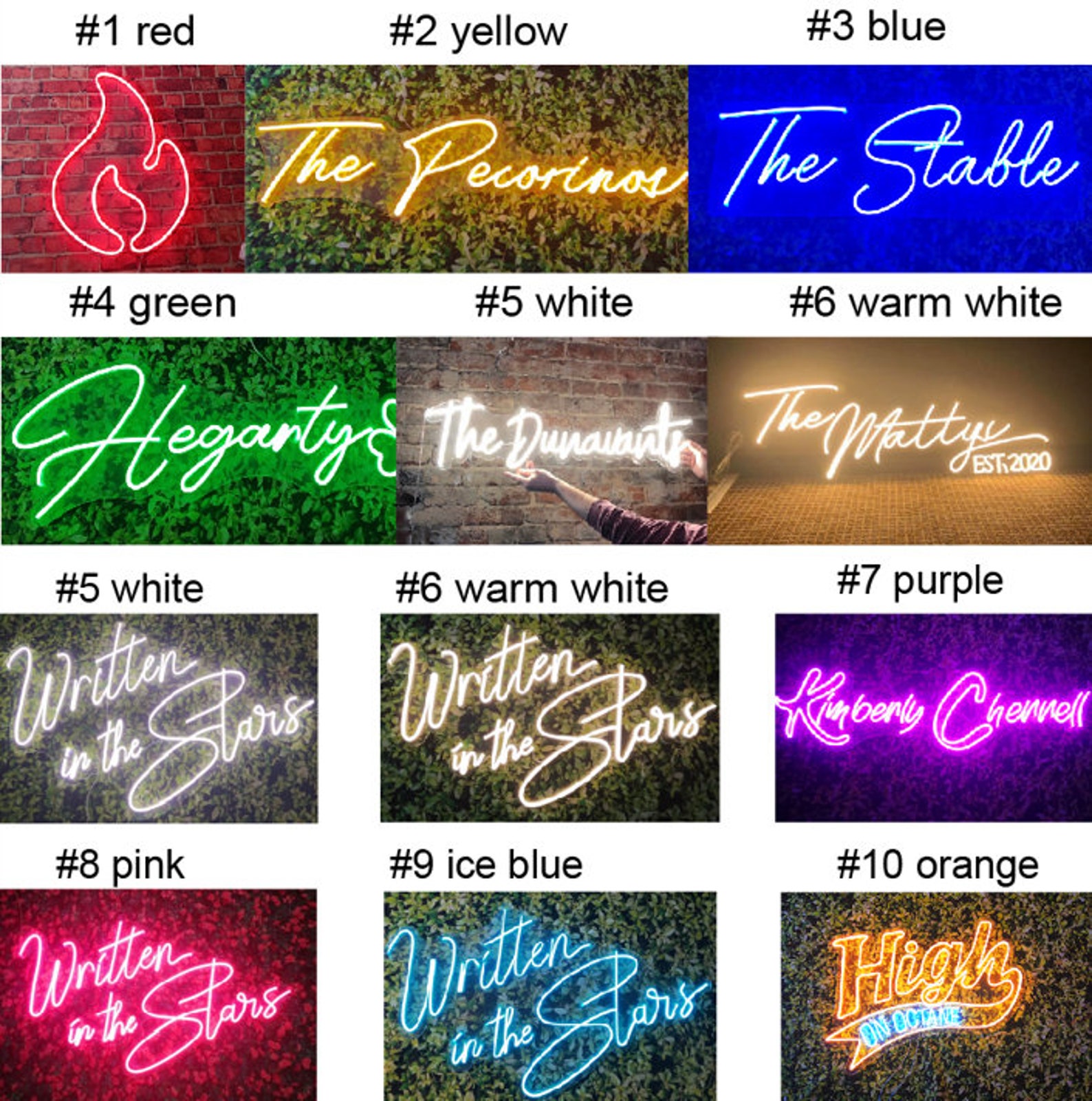 Custom Neon Sign for Store - Etsy