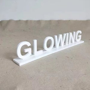 Acrylic Letters-3d Design Personalized Logo Custom Office - Etsy