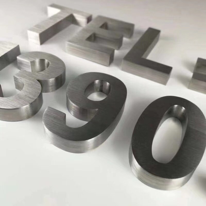 Stainless Steel Logo Logo 3D Design Personalized Logo | Etsy