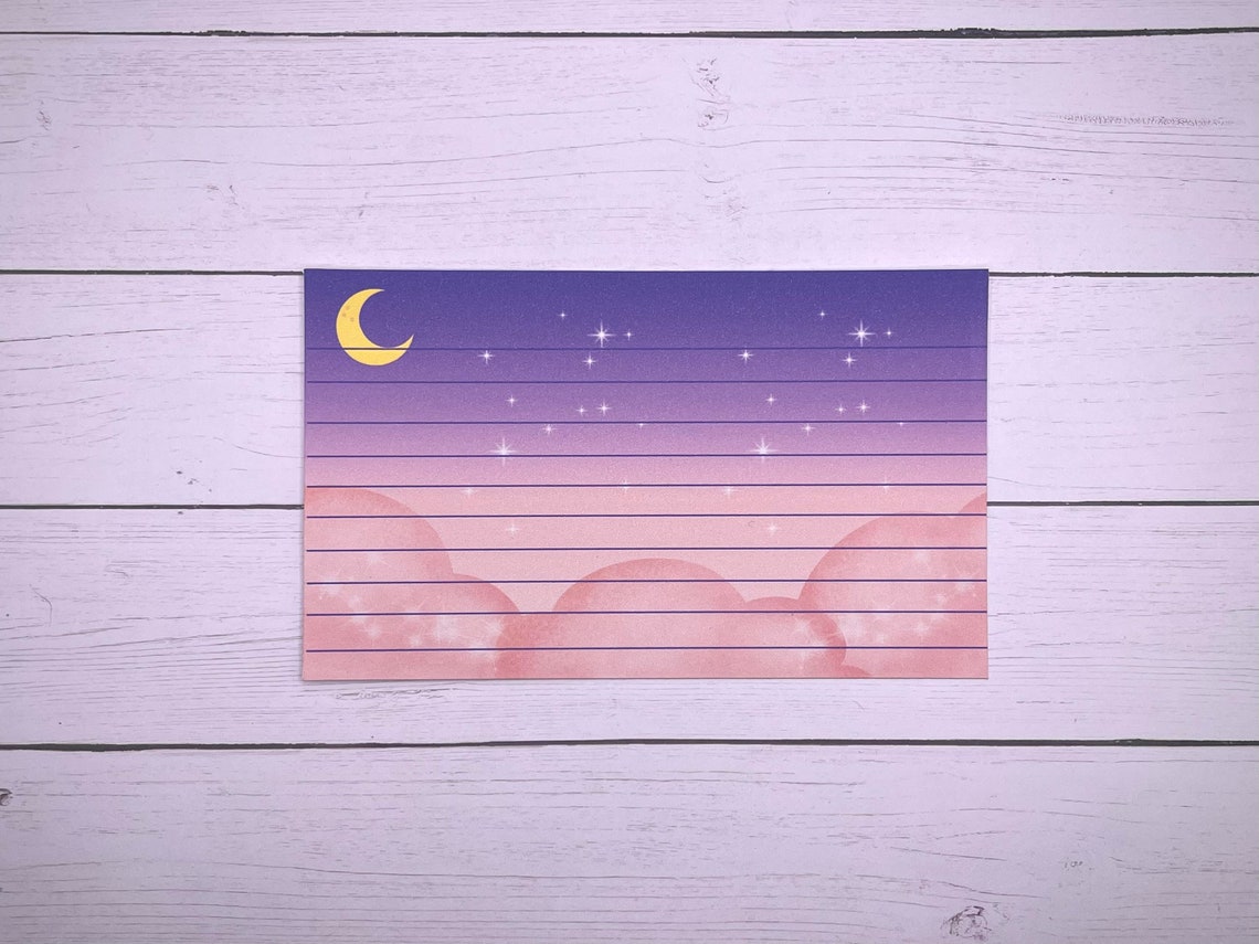 Lined 3x5 Notecards Index Cards Study Cards Recipe Cards - Etsy