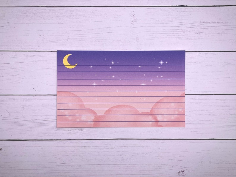 Lined 3x5 Notecards Index Cards Study Cards Recipe Cards - Etsy