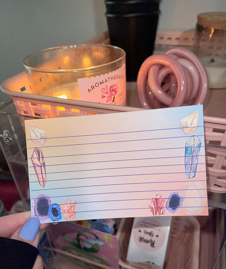 Lined 3x5 Notecards Index Cards Study Cards Recipe Cards - Etsy