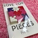 Kids School Valentines Day Card, Personalized Birthday Party Favor ...