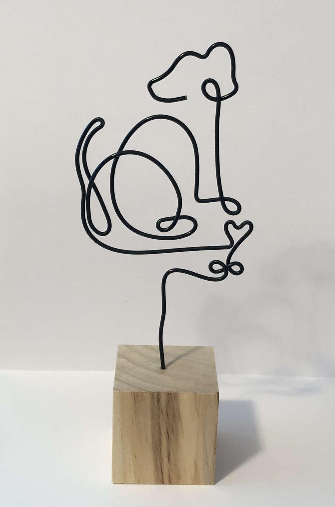 Wire Dog Metal Sculpture - Etsy