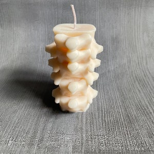 Spine Candle, Bone Candle, Vertebrae Candle, Gothic Gift, Gothic Home ...