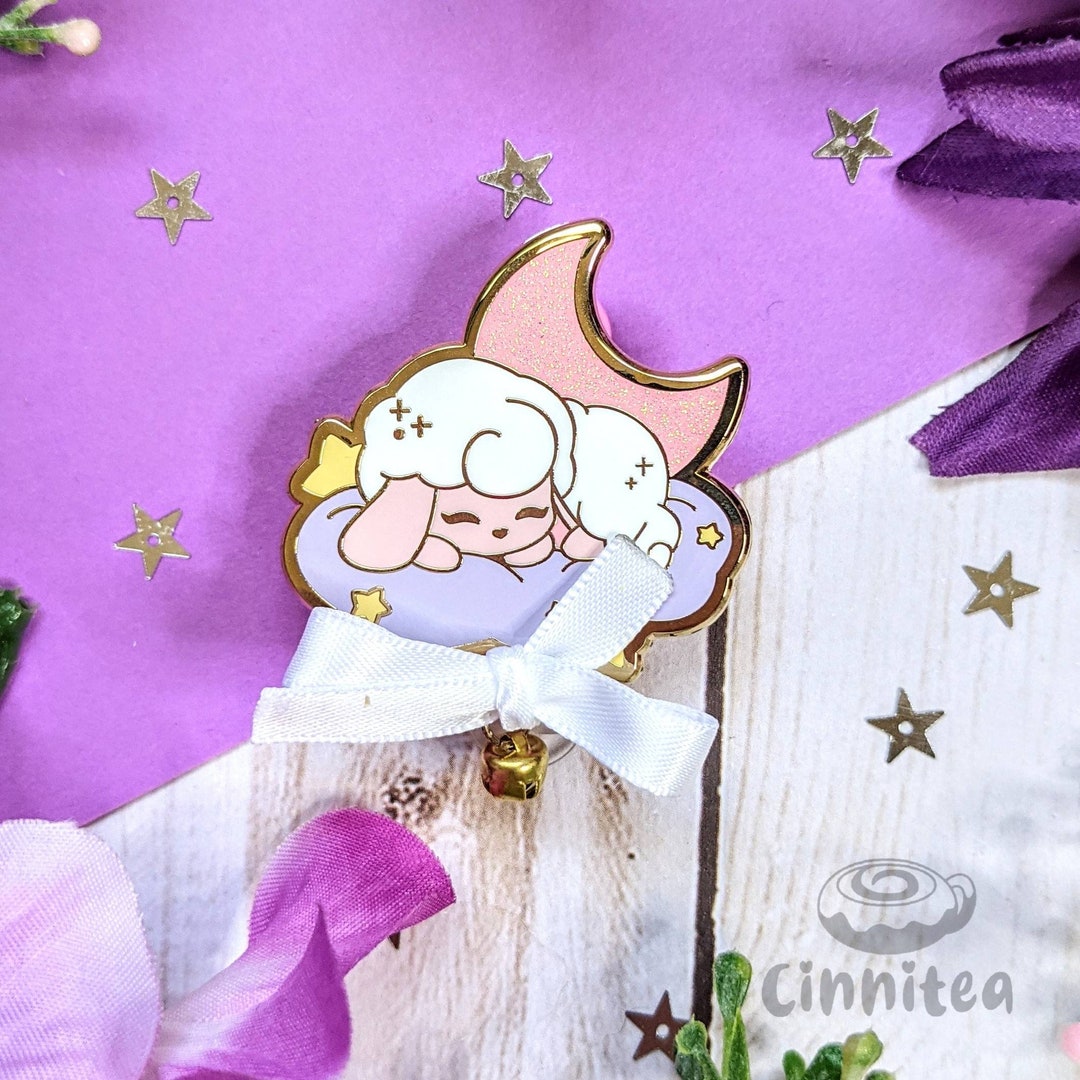 Keep Dreaming Enamel Pin // Cute Kawaii Dream Glitter - Etsy