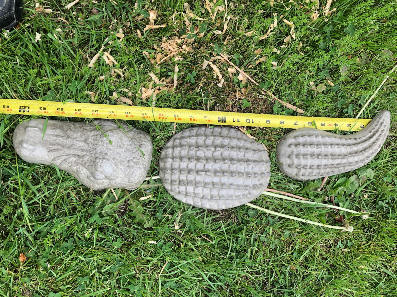 Concrete Alligator Statue: 24" Garden Decor - Etsy
