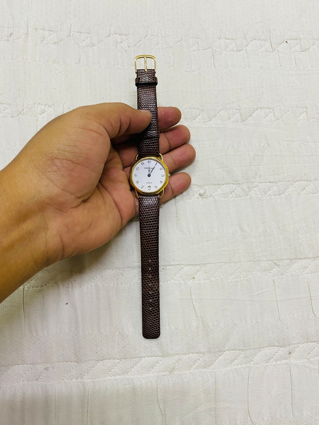 80s Emile Pequignet Paris Quartz Watch - Etsy