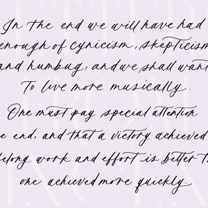 Van Gogn Inspired Modern Calligraphy Traceable Workbook Write Vincent's ...