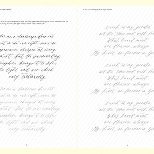 Monet Inspired Modern Calligraphy Traceable Workbook - Write Monet's ...