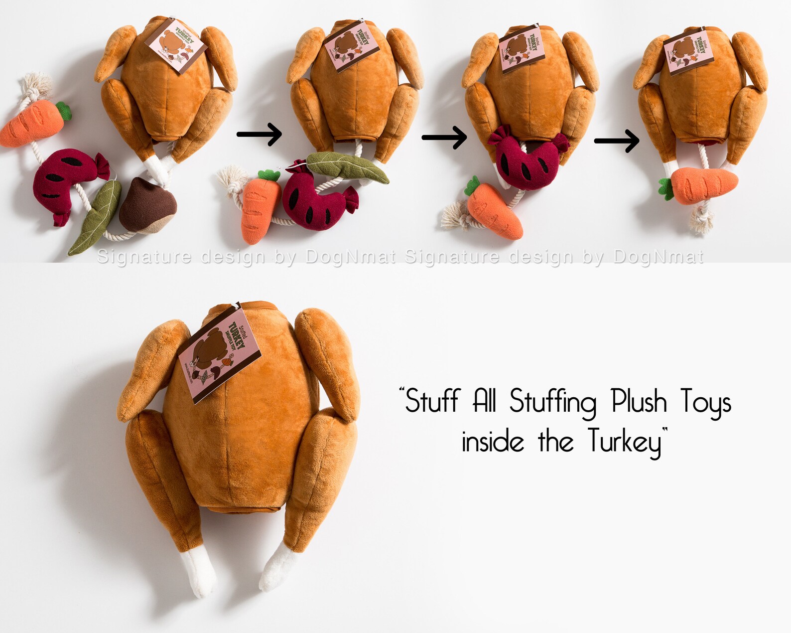Stuffed Turkey Snuffle Dog Toy-3 in 1 Hide and Seek Toy - Etsy