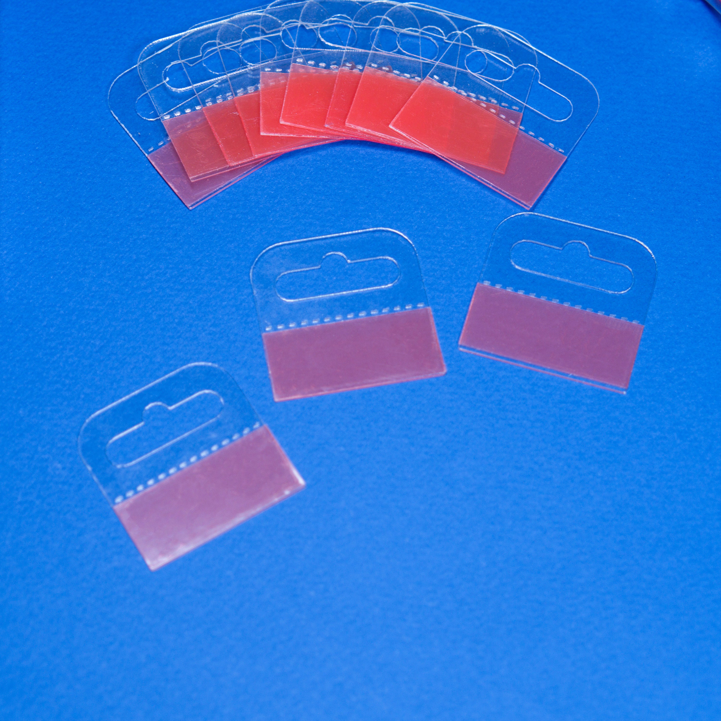 Custom Shape Hang Tabs, Custom Hang Tags, Self-adhesive Peg Tags ...