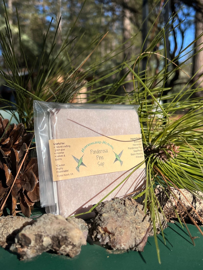 Ponderosa Pine Sap/ Resin - Etsy