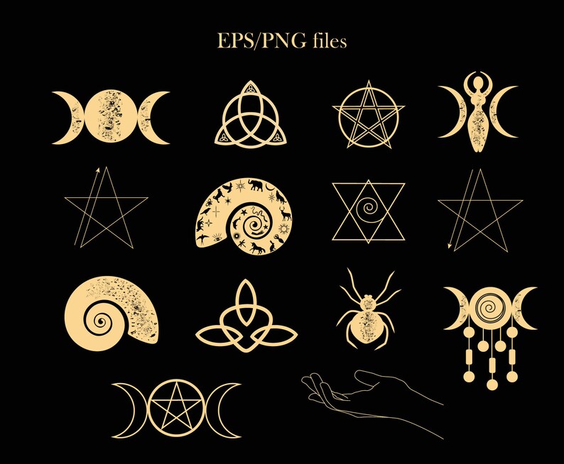 Spirit Clipart Magic Clipart Esoteric Spirit Mysterious Animals PNG ...