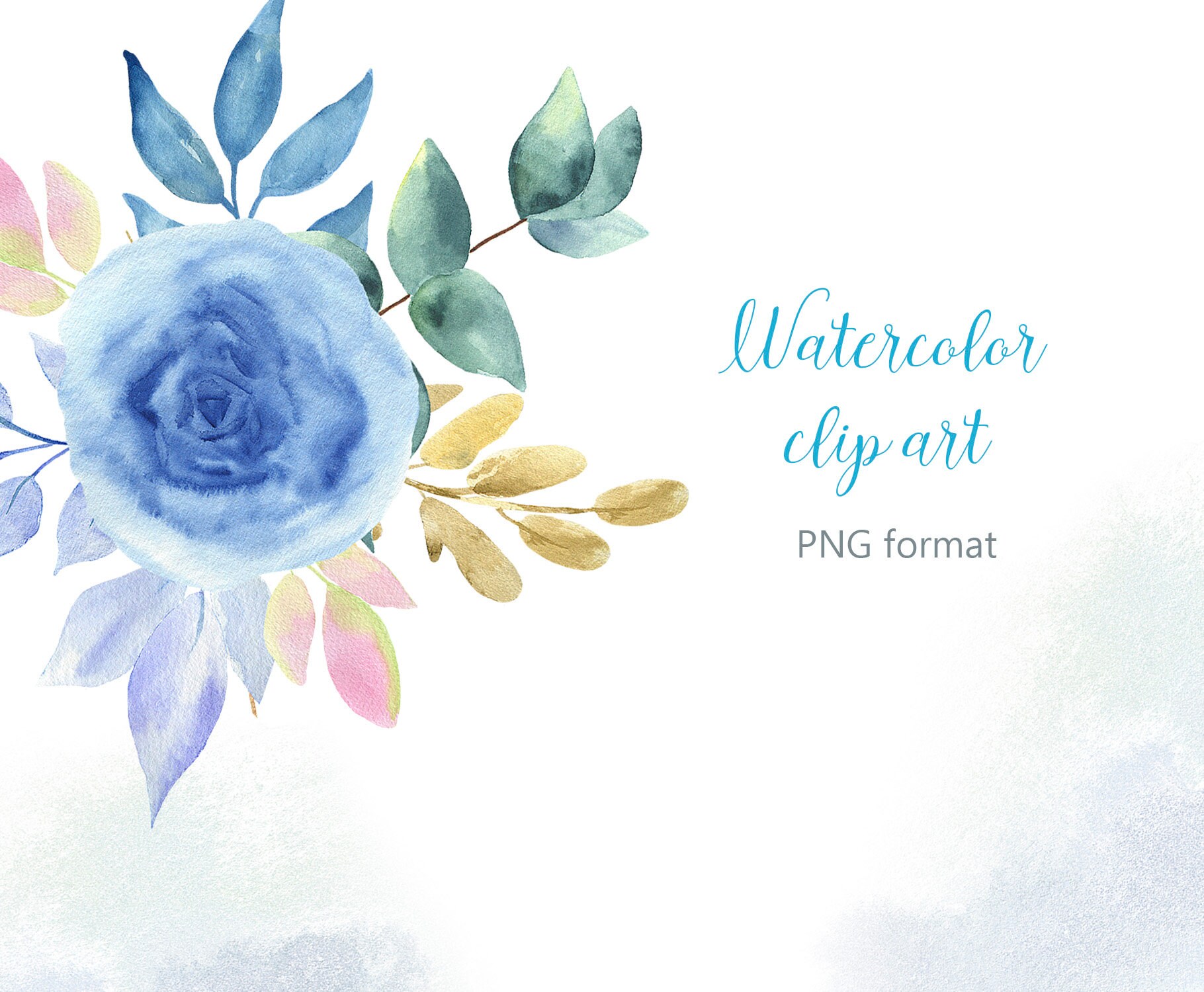 Gold and Watercolor Frames Set.gold Foil Frames.gold Floral Frames ...