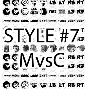 Custom Arcade Button Labels for Arcade. - Etsy