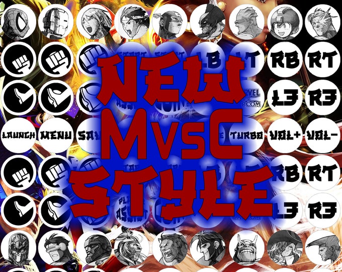 Custom Arcade Button Labels for Arcade. - Etsy