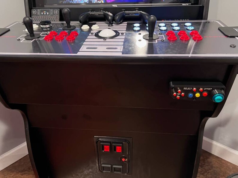 Arcade Cabinet Pinball Button Add-on - Etsy