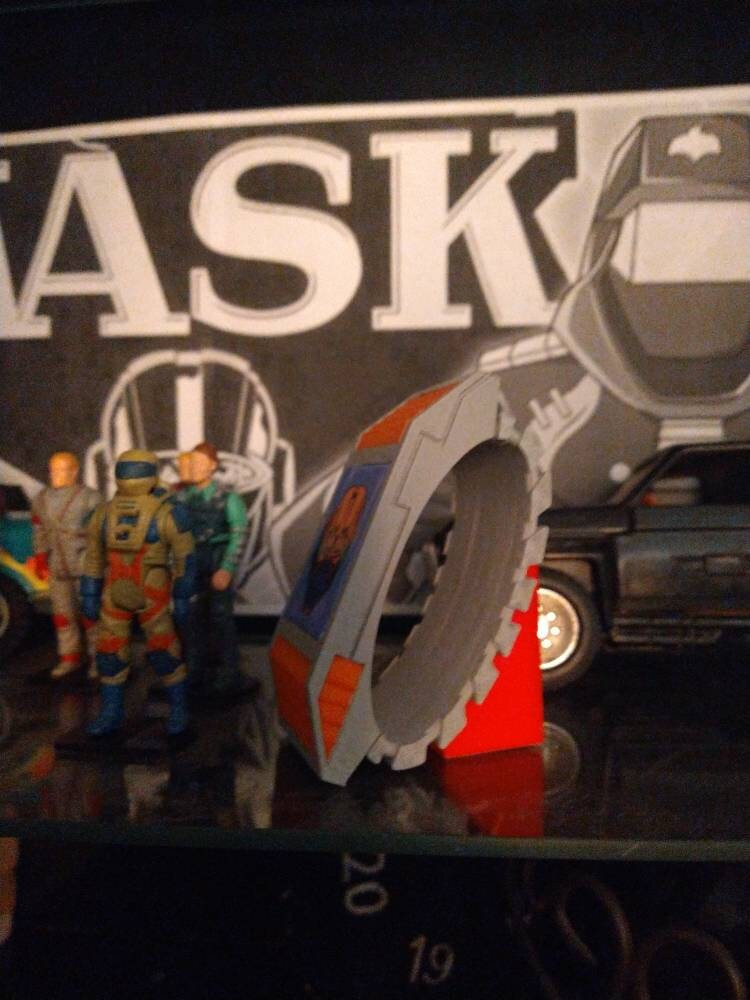 MASK Display Wrist Watch - Etsy