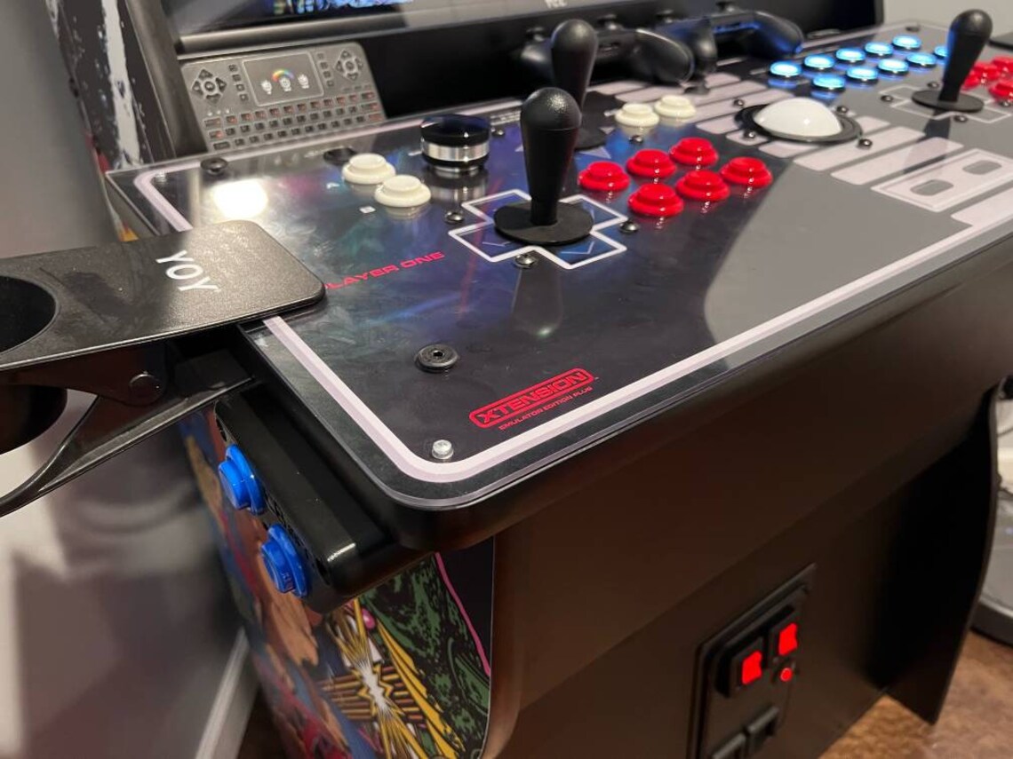 Arcade Cabinet Pinball Button Add-on - Etsy