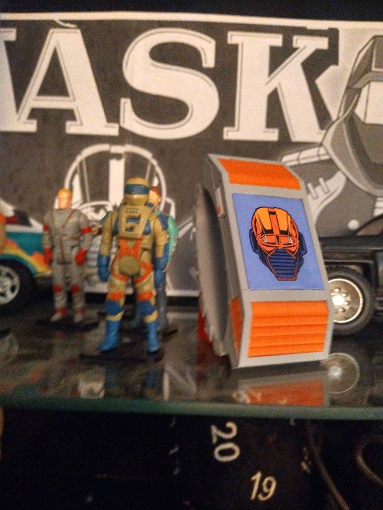 MASK Display Wrist Watch - Etsy