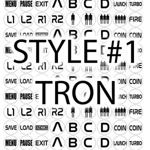 Custom Arcade Button Labels for Arcade. - Etsy